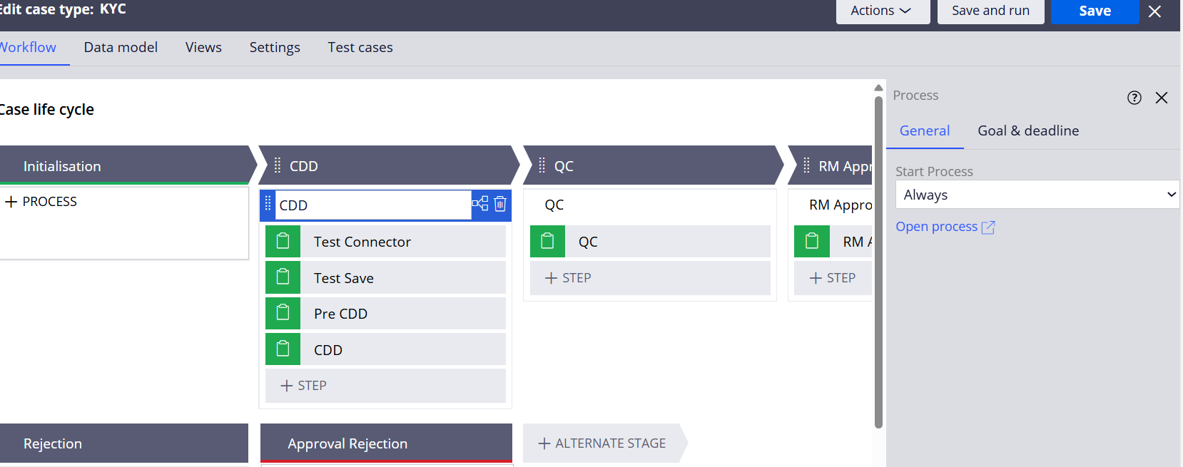On moving to a previous stage like from stage 3 to stage 1 i want to skip 1st and 2nd processes ...